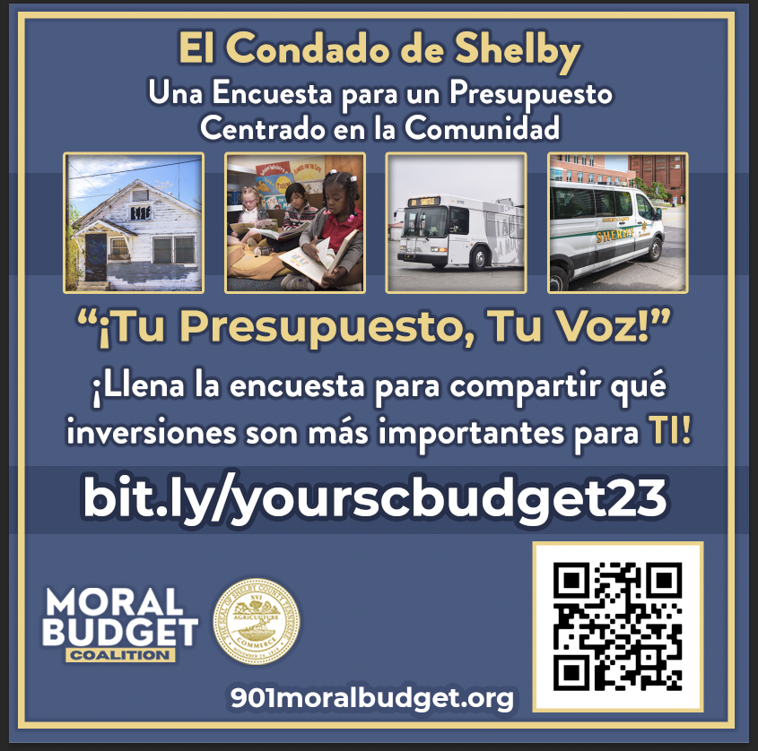 Presupuesto Centrado en la Comunidad - El Condado de Shelby, TN Survey
