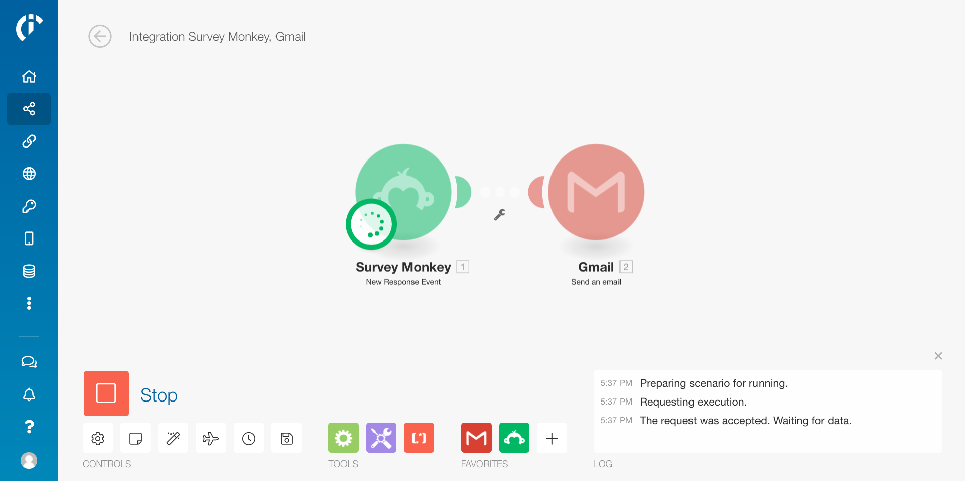 Integromat - SurveyMonkey App Integration