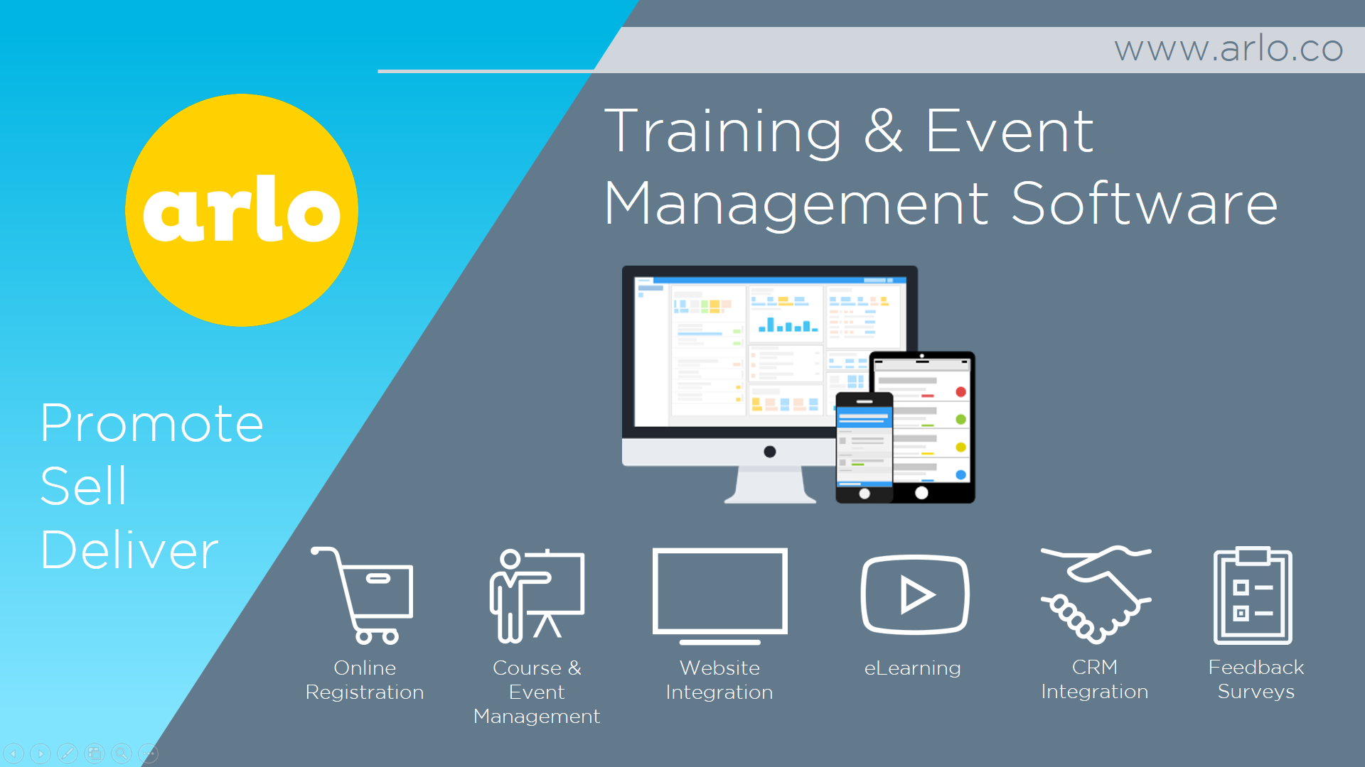 Arlo Training & Event Management Software - SurveyMonkey App Integration