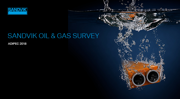 ADIPEC 2018: Sandvik Oil and Gas Survey Form