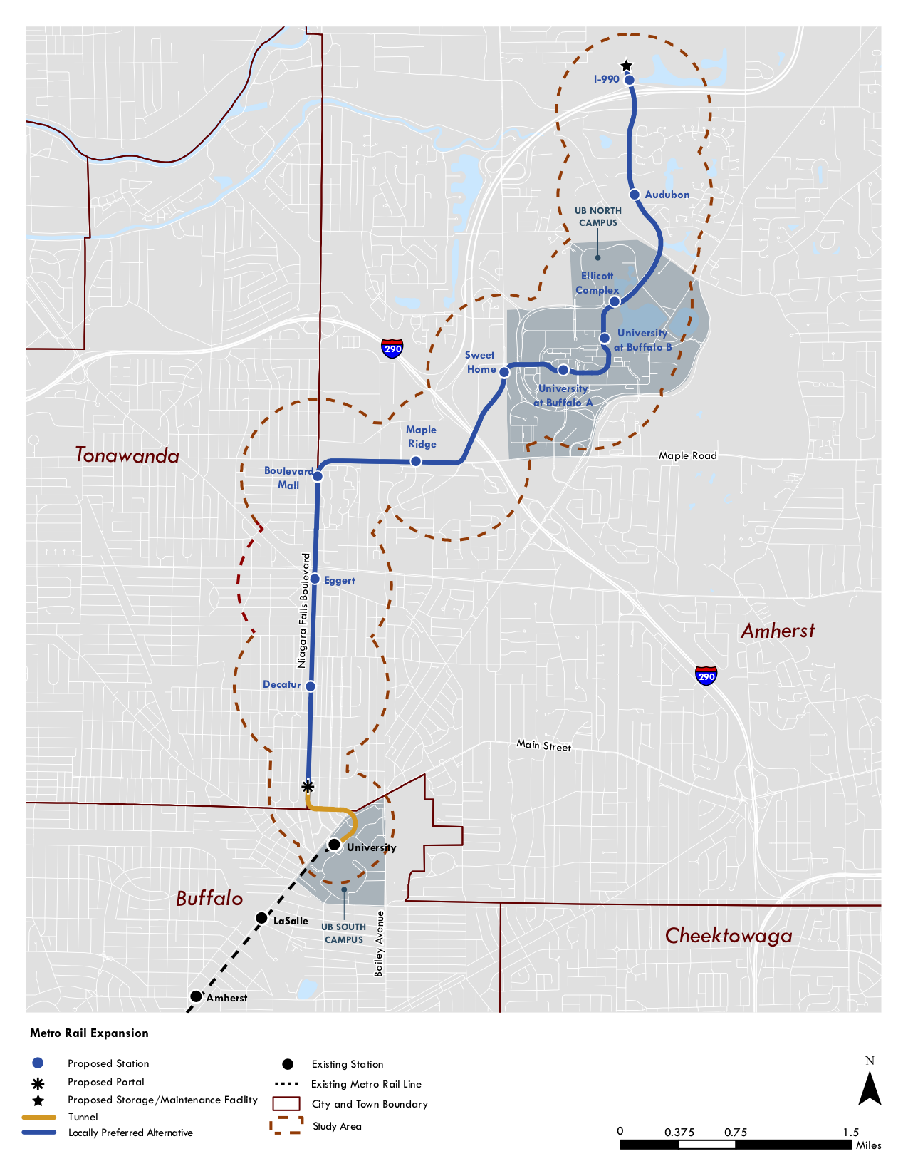 NFTA Metro Rail Expansion Corridor Employer & Employee Survey