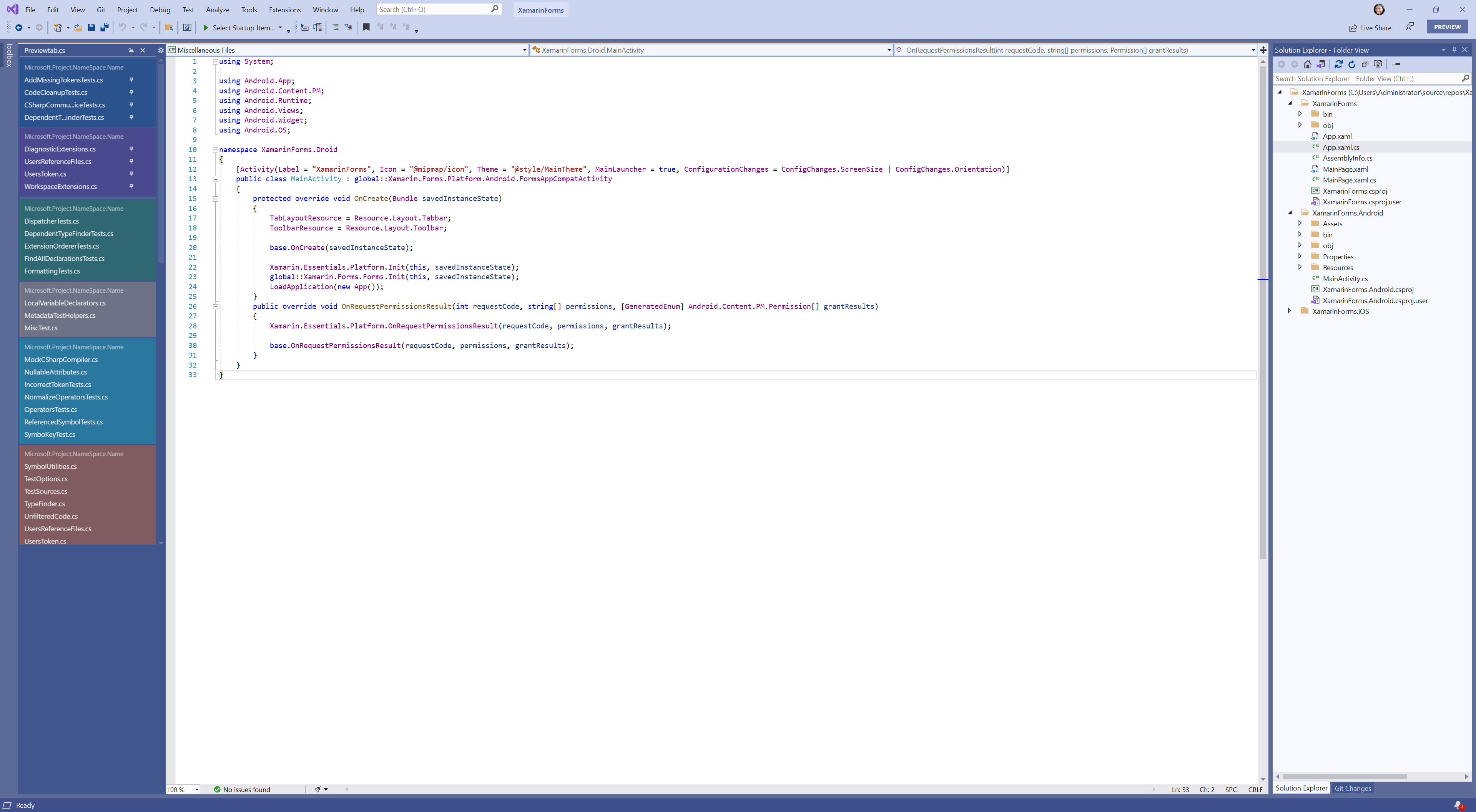 Color coded tabs feedback Survey