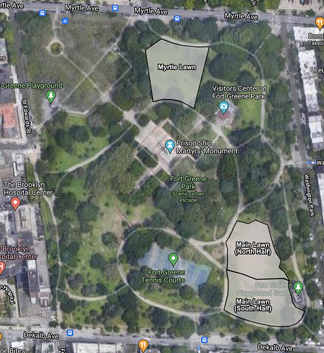 Fort Greene Park Lawn Pilot Community Survey