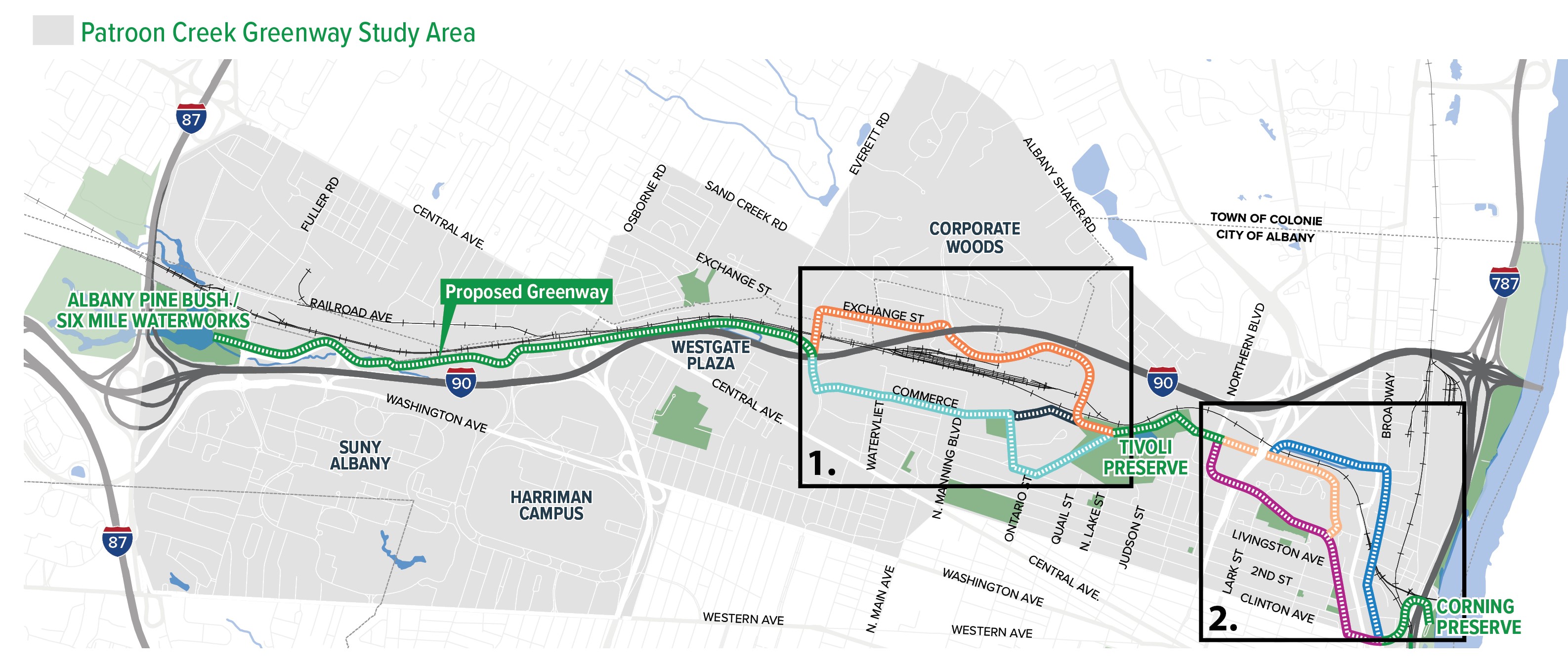 Patroon Creek Greenway Feasibility Study Youth Survey