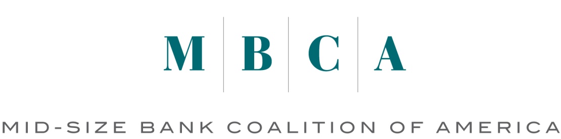 Mid-Size Bank Coalition of America State of Mid-Size Bank Board of ...